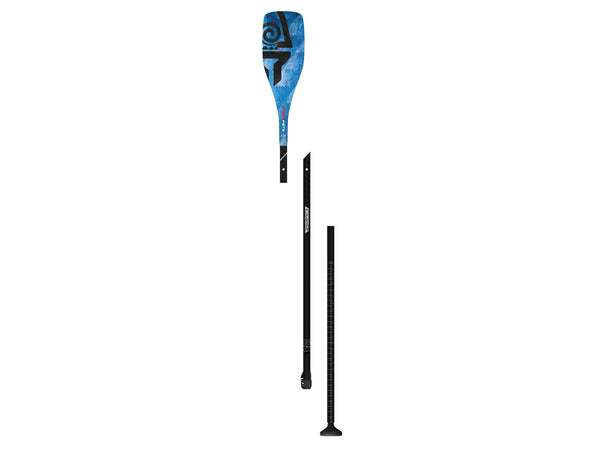 Starboard Lima Tiki Tech Blue SUP Paddle – 29mm Adjustable Carbon S35 ...